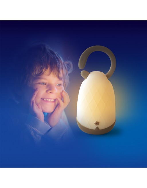 Lumiblo Laterne in Weiß und Grau Auslaufmodell